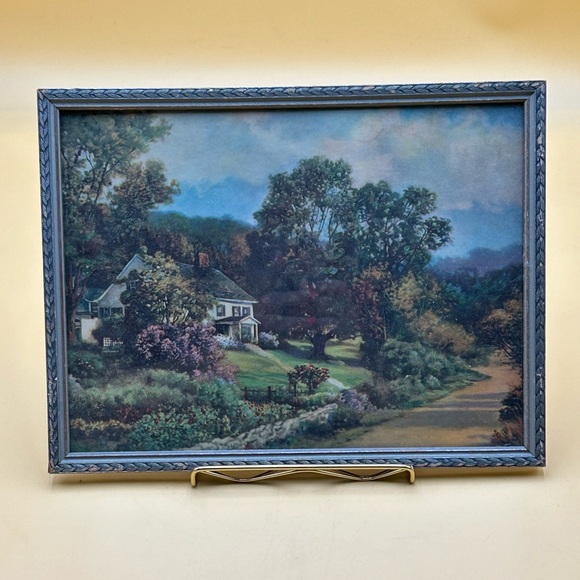 Vintage | Wall Decor | Vintage R Atkinson Fox Cottage Lithograph In ...